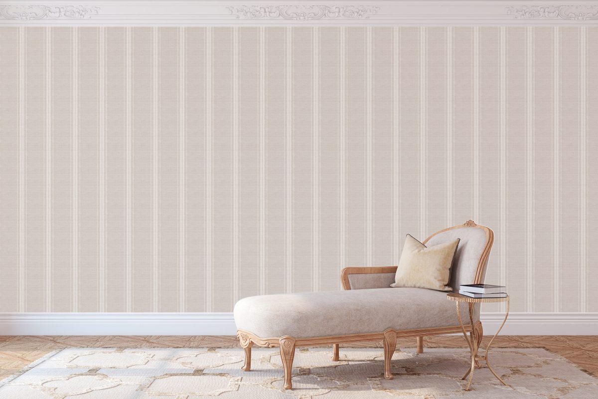 Papel Pintado Raya Marsella Antracita - be TIP-TOP